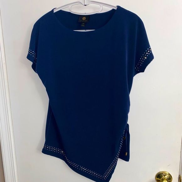 JM Collection | Tops | Jm Collection Studded Top | Poshmark